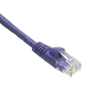 Cable Central LLC (Purple) Cat6 Ethernet Cable 7 Ft (20 Pack) Cat6 Patch Cable, Cat6 Cable, Cat6 Network Cable, Internet Cable - 7 Feet