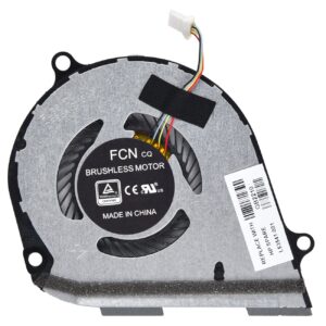 Replacement CPU Cooling Fan for HP Envy X360 15-DS 15-DR 15M-DR 15M-DS, HP 15m-dr1011dx 15m-dr1012dx 15m-ds0011dx 15m-ds0012dx Series Laptop TPN-W142 TPN-W143 Series Lapop P/N: L53541-001