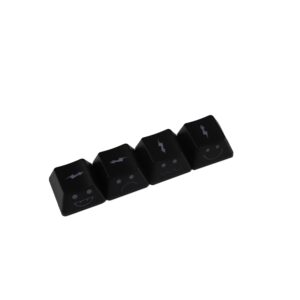 Mechkeeb 1.6mm Thickness WASD Arrow Replacement Keycaps Lightning Baby Shine Through Keycaps OEM Profile for MX Mechanical Gaming Keyboard Keycap