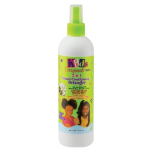 Kids Originals by Africa’s Best No More Knots! Hair Care Bundle – Detangler, Growth Oil, and Olive Oil Styling Gel for Hydration & Easy Styling (12 oz, 8 oz, 15 oz)