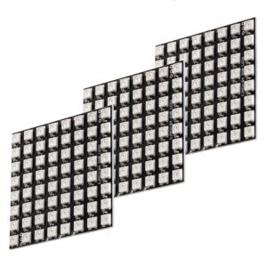 tiabiaya 3 x u 64 led panel cjmcu-8x8 module with for and for