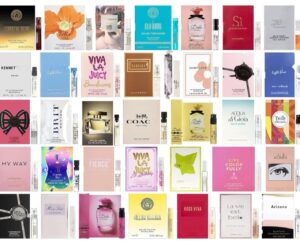 12 top selling perfume sample vial discovery set - best rated lot high end designer fragrance sampler for women