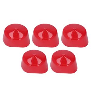 Thread Protector, Stable 5 Pcs 60mm Diameter Thread Protective Cap Safe Flexible for Valves