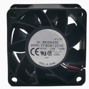 for FFB0612EHE 12V 1.2A 60X60X38MM 2-Wire Cooling Fan