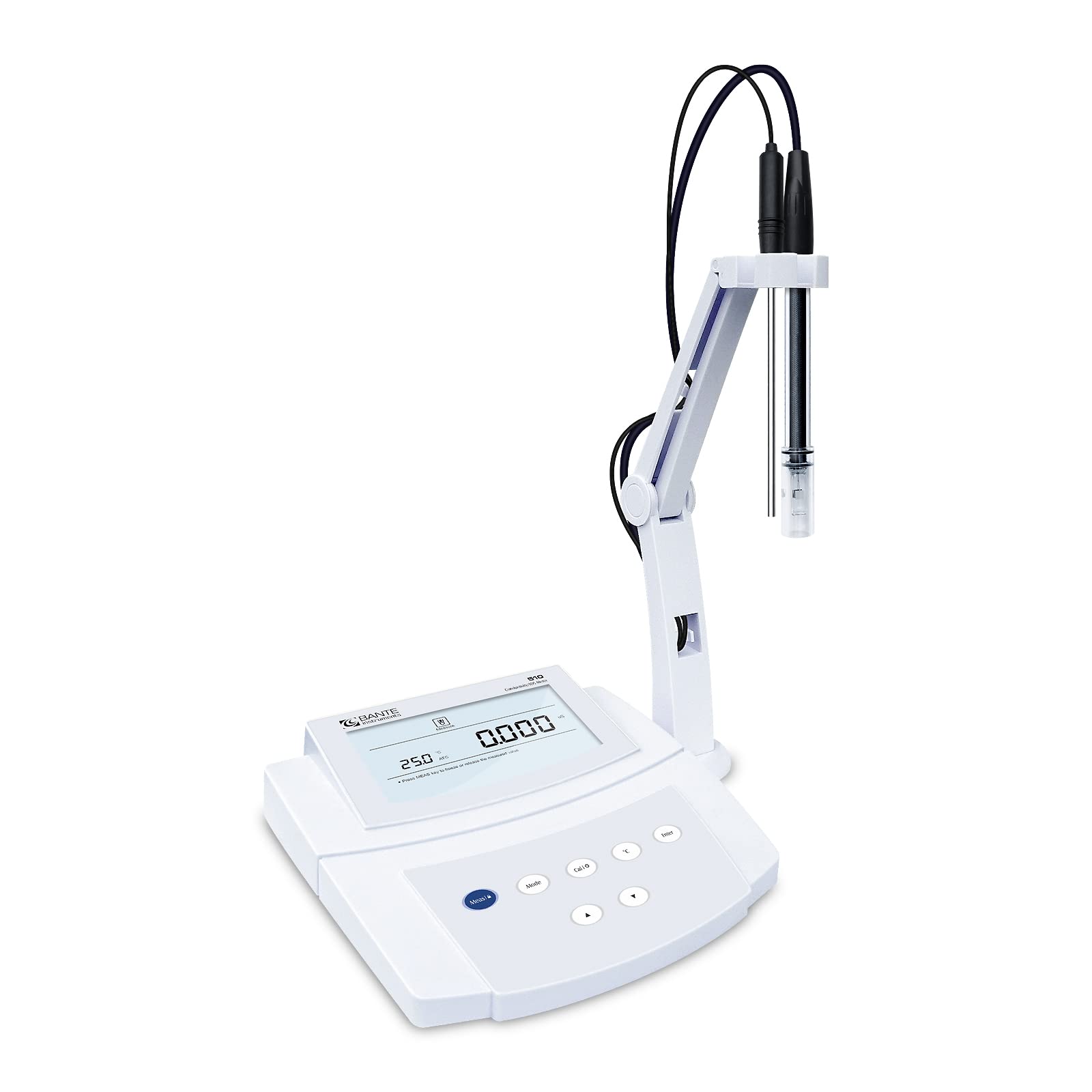 Bante 510 Benchtop Conductivity Meter | Lab Conductivity TDS Meter | Equipped with 2 Platinum Electrodes | Measurement Range 0 to 200 mS/cm | Accuracy ±1% F.S.