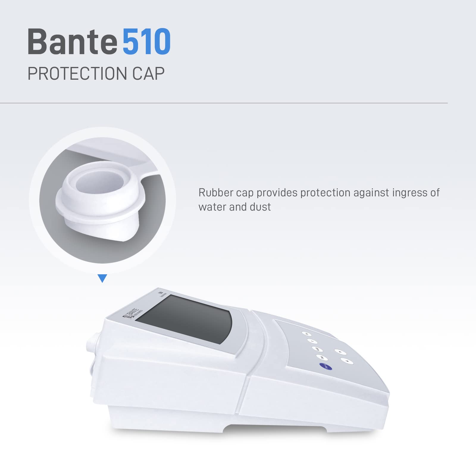 Bante 510 Benchtop Conductivity Meter | Lab Conductivity TDS Meter | Equipped with 2 Platinum Electrodes | Measurement Range 0 to 200 mS/cm | Accuracy ±1% F.S.