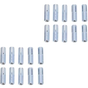 100 pcs screw expansion sleeve bolt concrete anchor drop in assisted pegs wall expansion anchors carbon steel anchor drop-in anchor