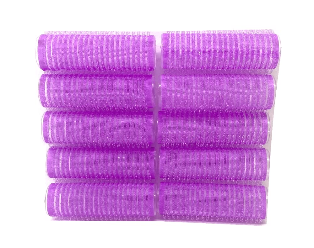 Small Self Stick Hair Grip Curlers Rollers -10PC