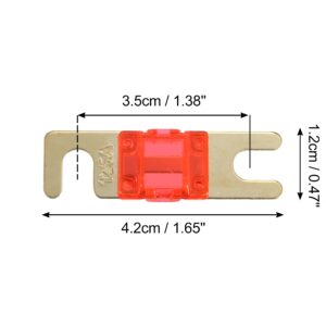 X AUTOHAUX 10pcs 125A AFS Mini ANL Fuse Replacement Electrical Protection for Car Truck Motorcycle Boat Audio CDs