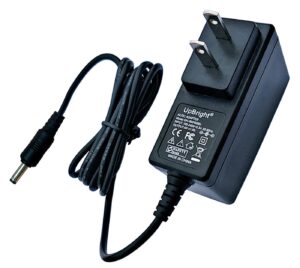 upbright new 12v 1a ac/dc adapter compatible with yoton yd105 yd-105 12.5" yd075 yd-075 9.5" portable dvd player 12vdc 1000ma 12w 12.0v 1.0a dc12v +12v power supply cord cable wall battery charger psu