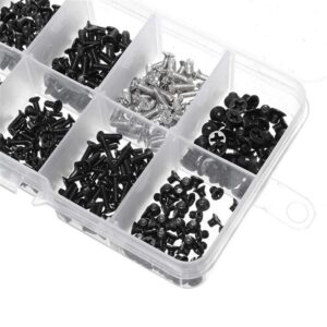 WAAZVXS 500Pcs Laptop Notebook Computer Screw Kit Set for IBM Hp Dell Lenovo Samsung Sony Toshiba Gateway Acer