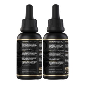 The Beard Struggle Tonic + Elixir Beard Oil Bundle - Gold Collection - Grooming Beard Oil - Softens, Moisturizers, and Strengthens Beard Growth - Pack of 2, Valhalla's Gates