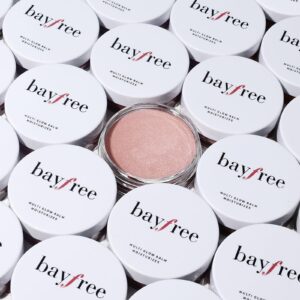 bayfree Multi Glow Balm, Cream Blush for Cheeks, Blush Balm Face Makeup, Radiant Finish, Hydrating, Creamy, Lightweight & Blendable Color, Face Balm, 0.63 Oz (Dewy)