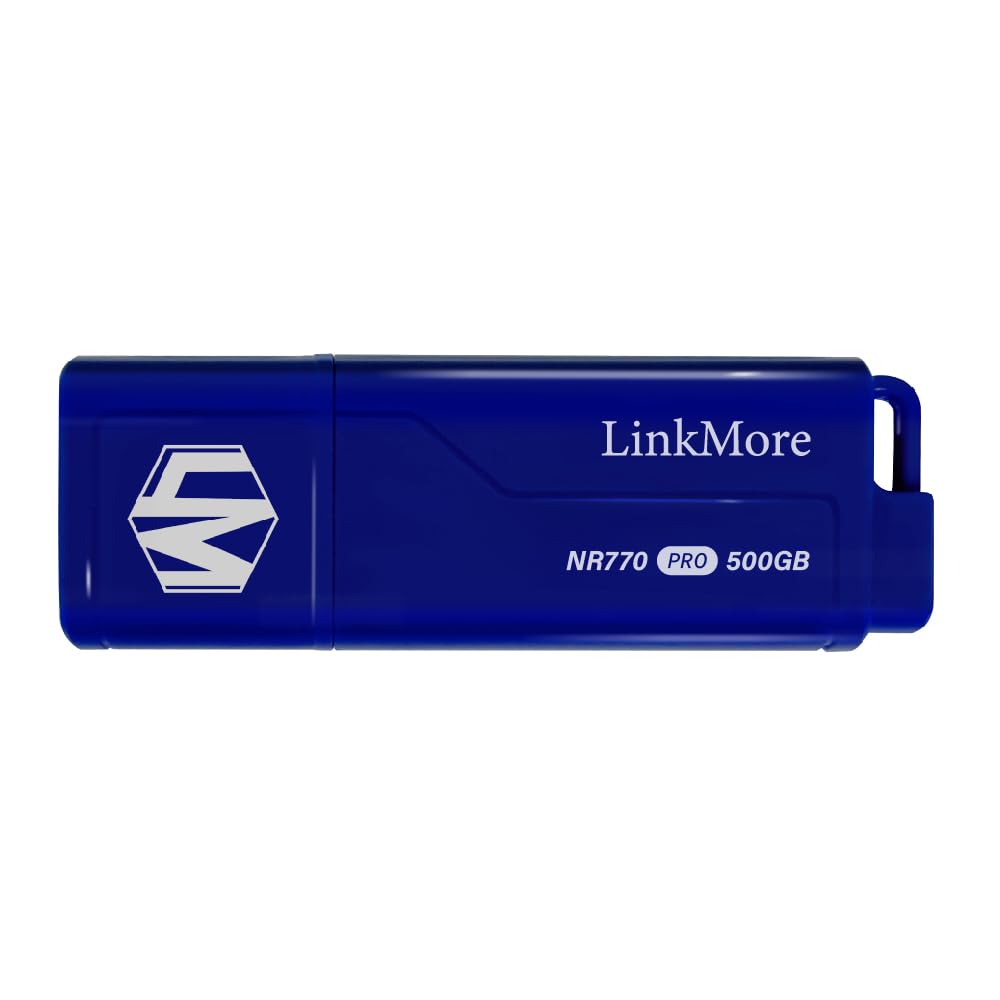 LinkMore NR770 500GB USB 3.2 Gen2 Flash Drive, Read Speed up to 1000MB/s, Write Speed up to 800MB/s, Thumb Drive