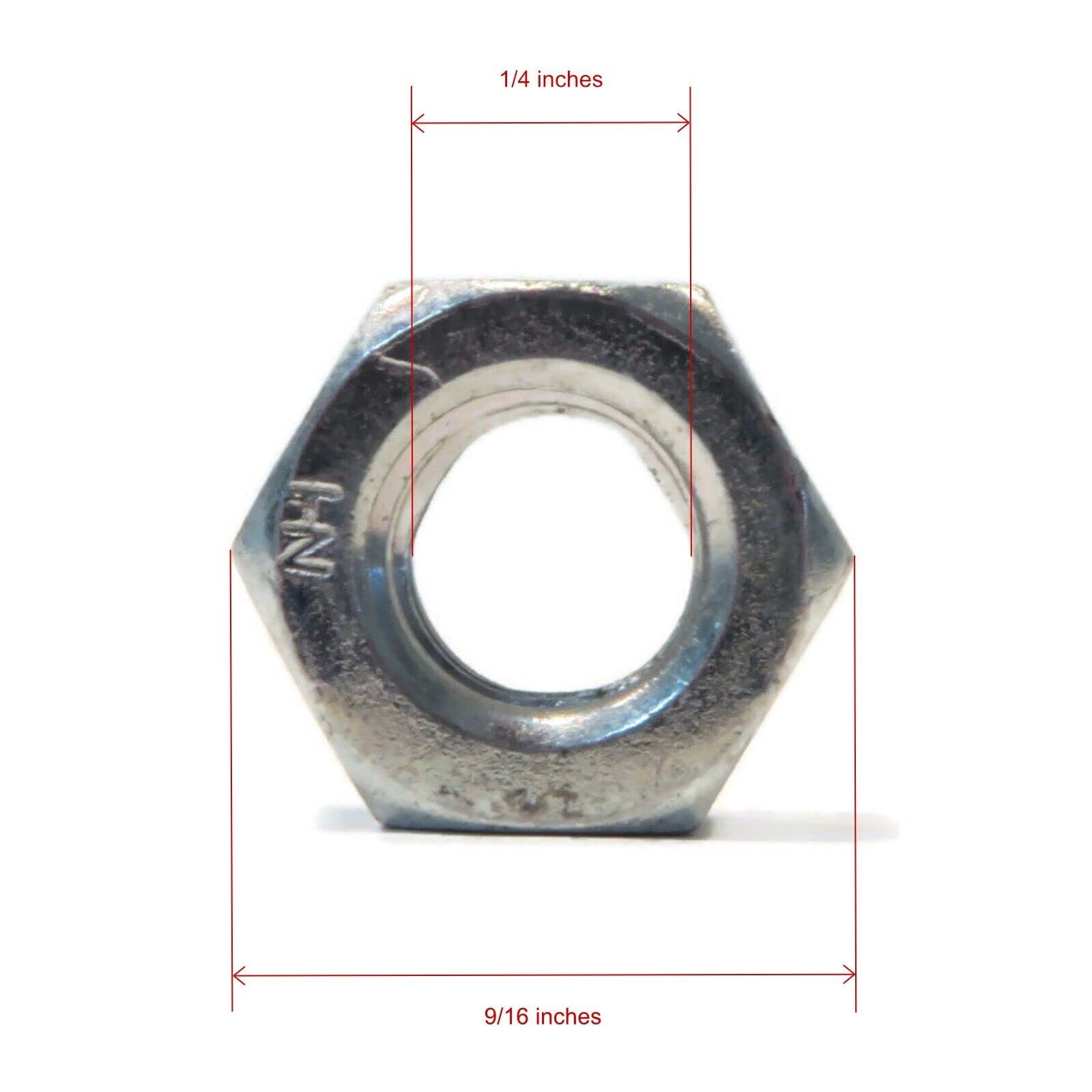 The ROP Shop | Pack of 100 - Shear Pin Bolt & Nut for Gravely 51001500, 01019500, 036867 051663