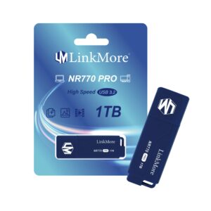 LinkMore NR770 1TB USB 3.2 Gen2 Flash Drive, Read Speed up to 1000MB/s, Write Speed up to 800MB/s, Thumb Drive