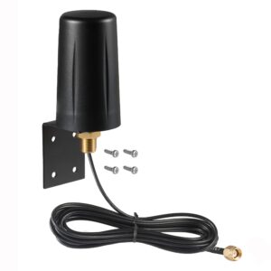 outdoor 7dbi dual band 2.4ghz 5ghz 5.8ghz long range wifi booster antenna for wifi router hotspot network devices pc security ip camera wifi internet wifi 6 desktop pc usb adapter wifi card, eifagur