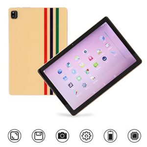 Tablet, 5G WiFi Dual Band 100240V 10 Inch IPS Screen 6G RAM 256G ROM Octa Core Processor 10 Inch Tablet for Travel for Home (US Plug)