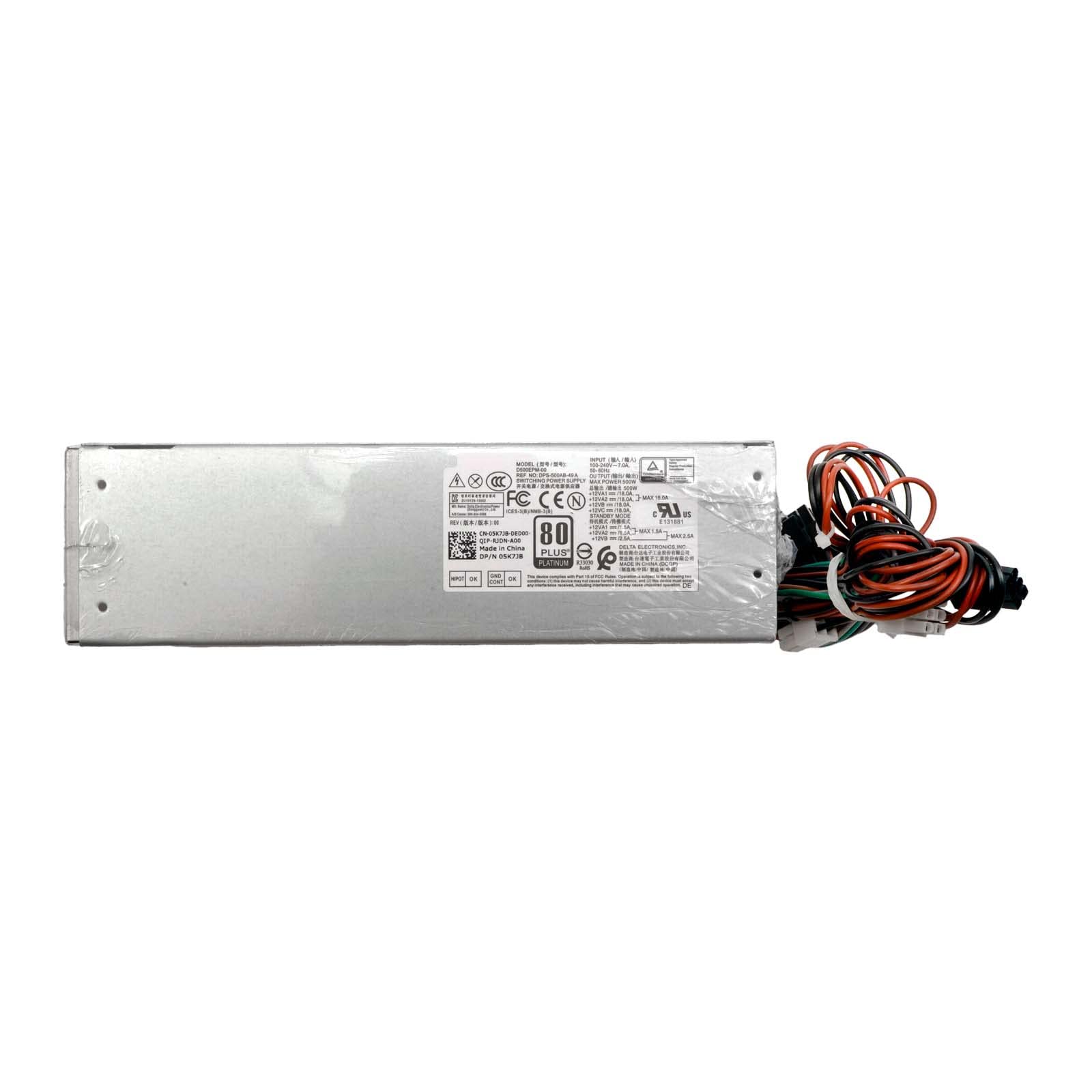 Power Supply 500W Replacement for Dell G5 5090 7070 3681 5880 3050MT 7080MT 7060MT 5K7J8 Y7R0X D500EPM-00 H500EPM-00