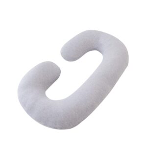 MOVEBO Pregnancy Pillow, Pregnancy Body Pillow, Pregnancy Pillows for Sleeping, Maternity Pillow for Pregnant Women (Grey)