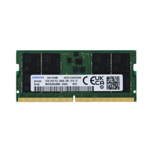 sam original 32gb (1x32gb) ddr5 4800mhz pc5-38400 sodimm 2rx8 cl40 1.1v laptop notebook ram memory module upgrade m425r4ga3bb0-cqk adamanta