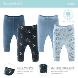 The Peanutshell Baby Layette Gift Set for Baby Boys - 30 Piece New Born Baby Boy Gift Set, Baby Clothes & Newborn Essentials Must Haves - Newborn Baby Boy Clothes 0-3 Months - Elephant Blue