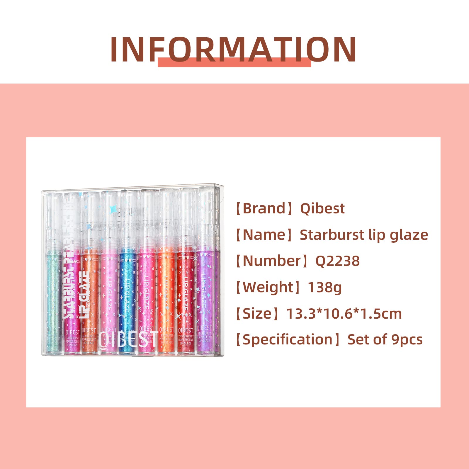 Aseawave Girls Lip Gloss, Shimmery Lip Glosses for Girls Teens & Women, | Syrupy gloss| Glossy Finish| Long-lasting| Moisturizing| Highlighting| Natural-beauty | Lip Glow Set