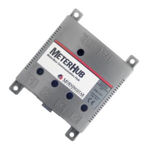 Morningstar MeterHub (HUB-1) - Enables up to 15 Morningstar Products, Meters, and Accessories to Connect Over a Single MeterBus Network - Wall or DIN Rail Mounting, Features 5 Status LED Indicators