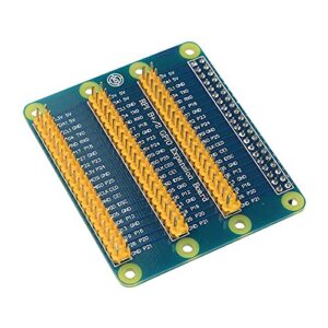 MOOKEENONE Multifunction 3 GPIO Ports Extended RPI B+/2B/3B+/4B GPIO Expansion PCB Board for Raspberry pi 4b Pi 3 and Pi2