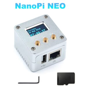 Frobea NanoPi OLED Display+Metal Case Kit H3 Development Board 512MB DDR3 RAM Openwrt Armbian