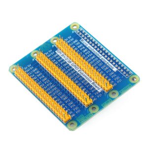 MOOKEENONE Multifunction 3 GPIO Ports Extended RPI B+/2B/3B+/4B GPIO Expansion PCB Board for Raspberry pi 4b Pi 3 and Pi2