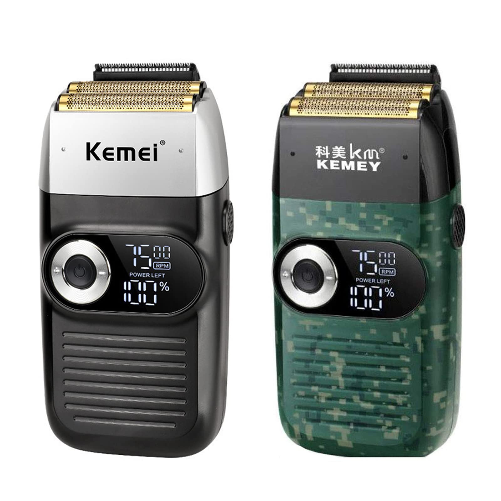 KEMEI Electric Shavers for Men Replacement Heads，Electric Razor Cutter Blades Foil Head, KM-2028/2027/2026 Replacement Heads