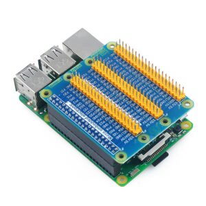 MOOKEENONE Multifunction 3 GPIO Ports Extended RPI B+/2B/3B+/4B GPIO Expansion PCB Board for Raspberry pi 4b Pi 3 and Pi2