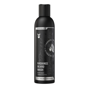 the beard struggle radiance beard wash - deep clean & hydrated beard care - viking beard shampoo for men (8 fl oz) - silver collection- gold collection - platinum collection