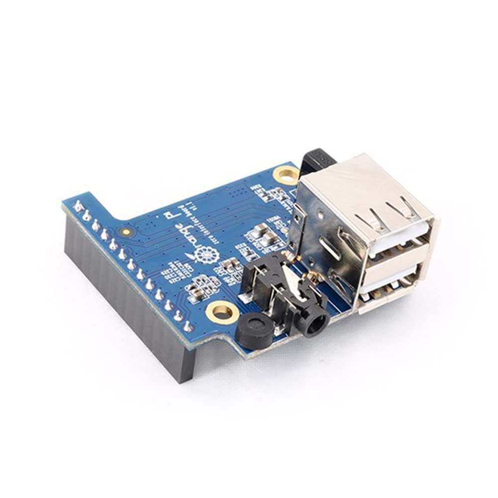 TECKEEN Specialized Expansion Board for Orange Pi Zero/Plus/Plus2PC IO Microphone USB