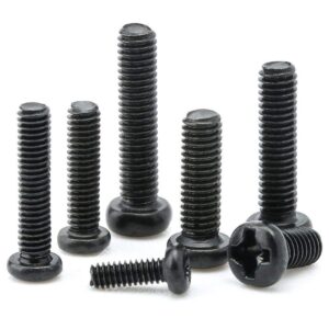 waazvxs 650pcs cross recessed round pan head machine screws set m1.4 m1.7 m2 m2.5 m3 mini screw laptop computer screw cross screw kit