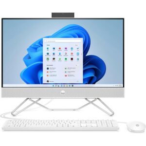 hp 24-cb1217c all-in-one computer - amd ryzen 3 5425u quad-core - 2.70 ghz - 8 gb ram - 1 tb hdd - 256 gb ssd - 23.8" full hd 1920 x 1080 touchscreen display