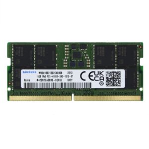 16gb (1x16gb) ddr5 4800mhz pc5-38400 sodimm 1rx8 cl40 1.1v m425r2ga3bb0-cqk laptop notebook memory ram