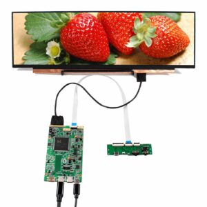 vsdisplay 14 inch nv140xtm-n52 ips lcd screen 3840x1100 14'' display panel with mini hd-mi type c lcd controller board vs-rt2795t4k-v5