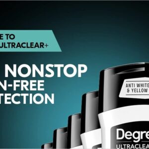 Degree Men UltraClear+ Antiperspirant Deodorant, Black & White, 2.7 oz, 5-count