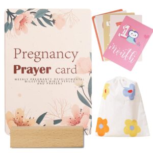 sincerez pregnancy prayer cards,first time mom to be gift,pregnancy must haves,pregnancy journals gifts for first time moms,pregnancy&baby announcement,expecting parents to be, milestone cards