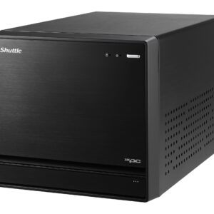 Shuttle XPC Cube SW580R8 Mini Barebone Server Intel W580 Supports 125W 11th/10th Gen Rocket Lake/Comet Lake Desktop/Workstation (Xeon) CPU No RAM No HDD/SSD No CPU No OS 500W 80 Plus Gold Flex PSU