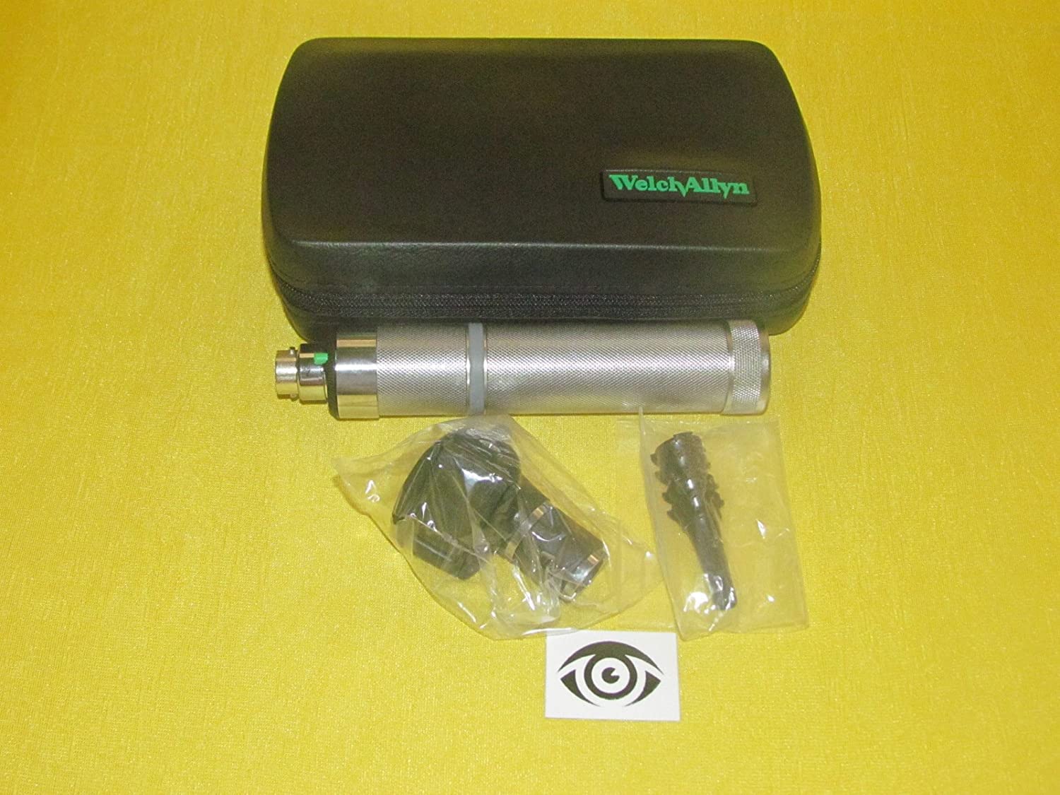 Welch Allyn 3.5v Otoscope Set with Handle and Hard Case