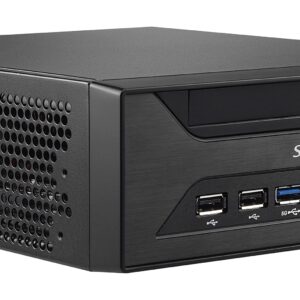 Shuttle XPC Slim XH610 Barebone PC Intel H610 Support 12th/13th Gen 65W Alder Lake/Raptor Lake LGA1700 CPU No Ram No HDD/SSD No CPU No OS