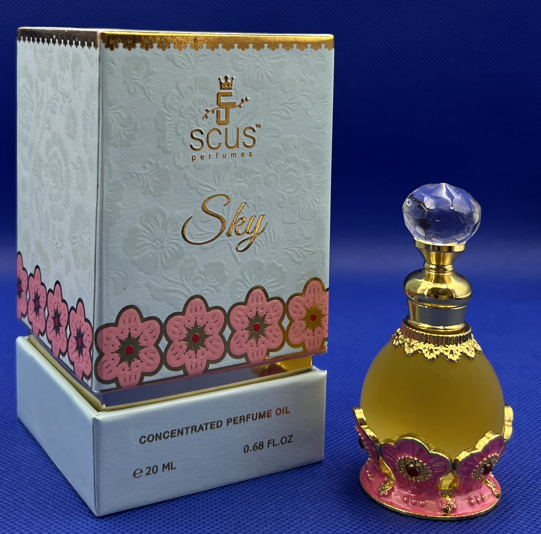 SCUS Perfumes Sky Fragrance for Men & Women Woody Earthy Concentrated Perfume oil Long Lasting Fragrance Non-Alcoholic