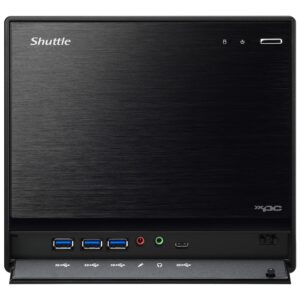 Shuttle XPC Cube SW580R8 Mini Barebone Server Intel W580 Supports 125W 11th/10th Gen Rocket Lake/Comet Lake Desktop/Workstation (Xeon) CPU No RAM No HDD/SSD No CPU No OS 500W 80 Plus Gold Flex PSU