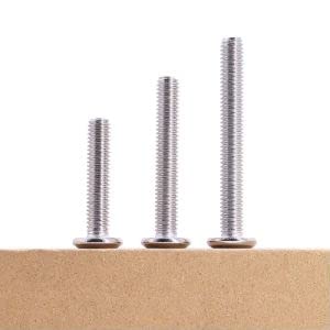 M5-0.8 x 10mm (60 pcs) Hexagon Socket Head Cap Screws, Furniture Screws, Connecting Bolts, 304 Stainless Steel 18/8, Full Thread, Bright Finish, Metric Standard