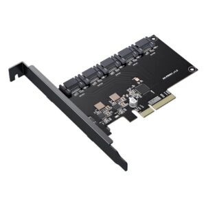 xberstar sata3.0 adapter computer desktop case solid state drive adapter frame bracket (pcie x1)