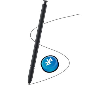 s22 ultra s pen withbluetooth for samsung galaxy s22 ultra 5g sm-s908 stylus pen with remote control s22 ultra touch s pen replacement(phantom black)