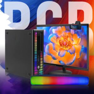 HP RGB Gaming Desktop Combo I5 6500 up to 3.6GHz,16G,128G SSD+3T,GeForce GT 730 2G GDDR5,New 24" 1080P LED,WiFi,BT 5.0,RGB BT SoundBar,RGB Keyboard&Mouse&Mouse Pad,Webcam 1080P,W10P64(Renewed)